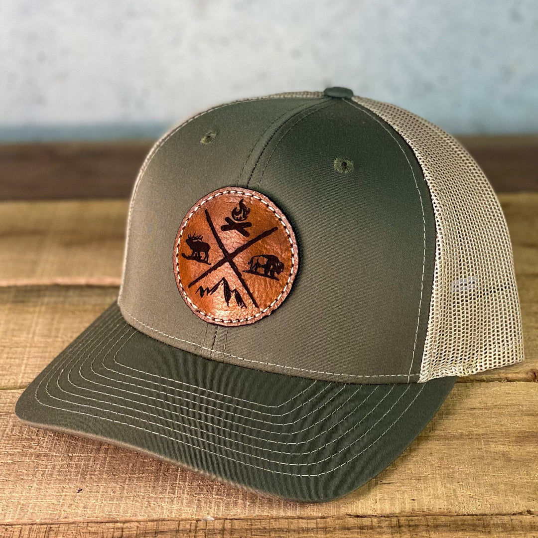 Custom Leather Patch Hats & Handmade Gifts Family Owned in Kansas City ...